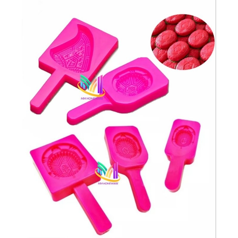 Ang ku Kueh Mould / NCI Red Tortoise Mould / Acuan Ang Ku Kuih | Shopee ...