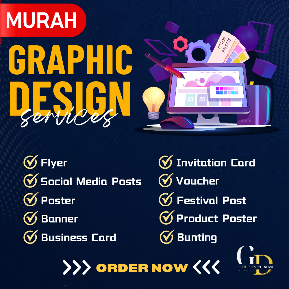CUSTOM Graphic Design Services [ poster, banner, bunting, etc ]🔥Servis Design Murah dan Kualiti🔥 ...