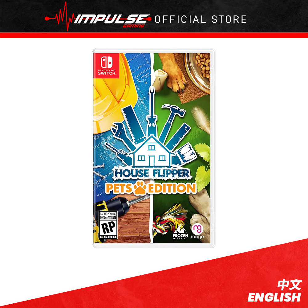 NSW Nintendo Switch House Flipper Pets Edition Chi/Eng Version 中英文版 ...