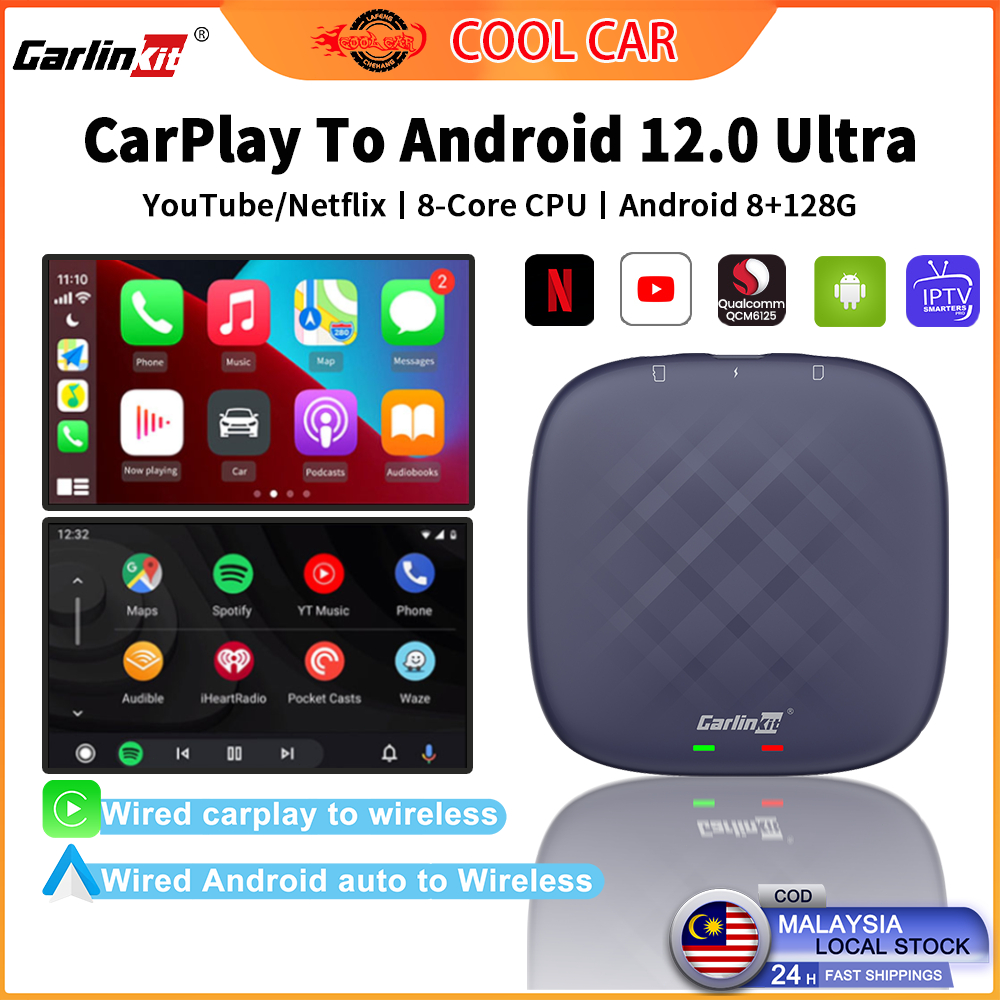 carlinkit ai box carplay wireless Carlink kit android auto wireless ...
