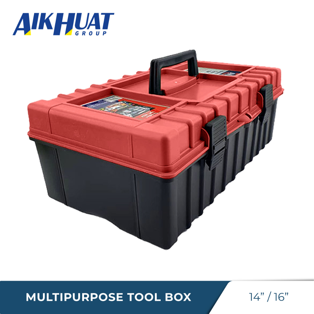 Multipurpose Organize Plastic Storage Tool Box | PVC Tool Box | Kotak ...