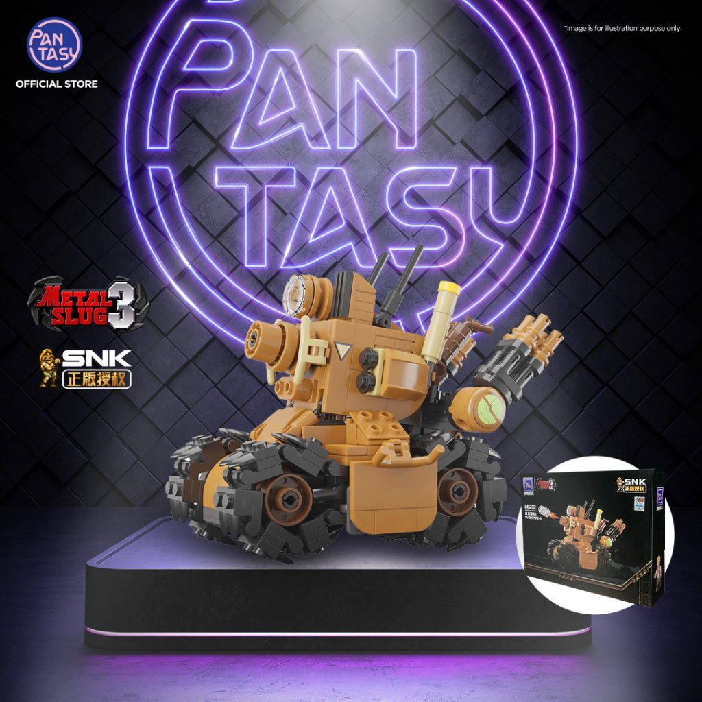 PANTASY Metal Slug Tank Building Block l Battle with the Iconic Tank ...