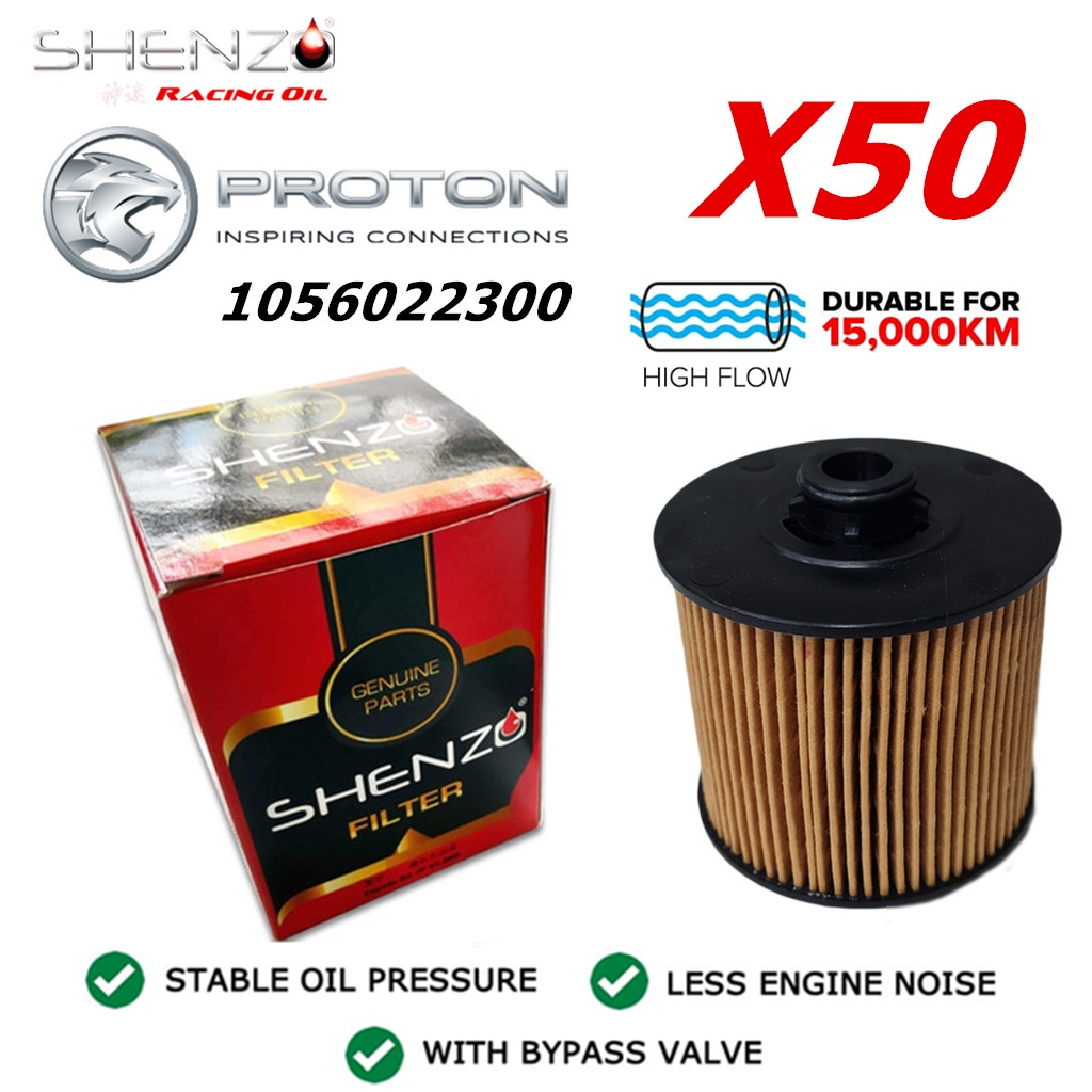 PROTON X50 High Flow Performance Oil Filter PROTON X50 SHENZO ...