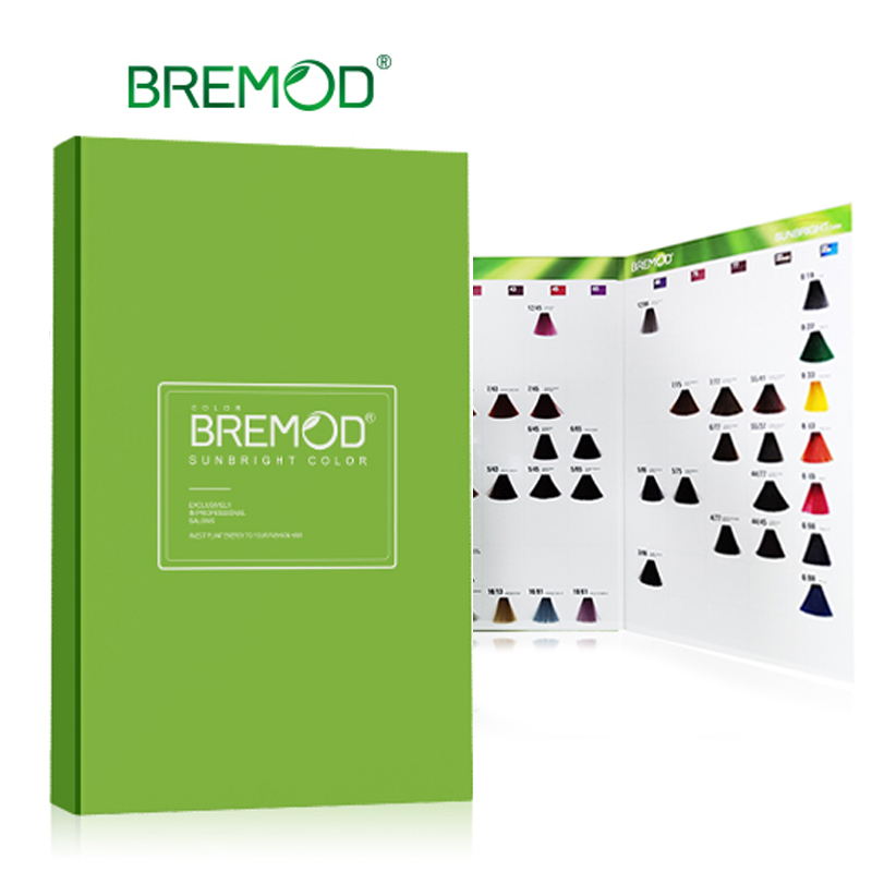 BREMOD Professional Salon Hair Color Chart | Shopee Malaysia