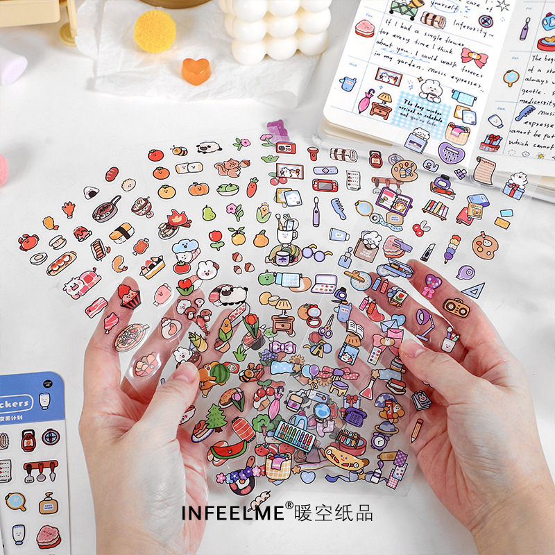 [STICKER ] Giftandtape 1 pc Korean Cute Deco Sticker Food Donut Sushi ...