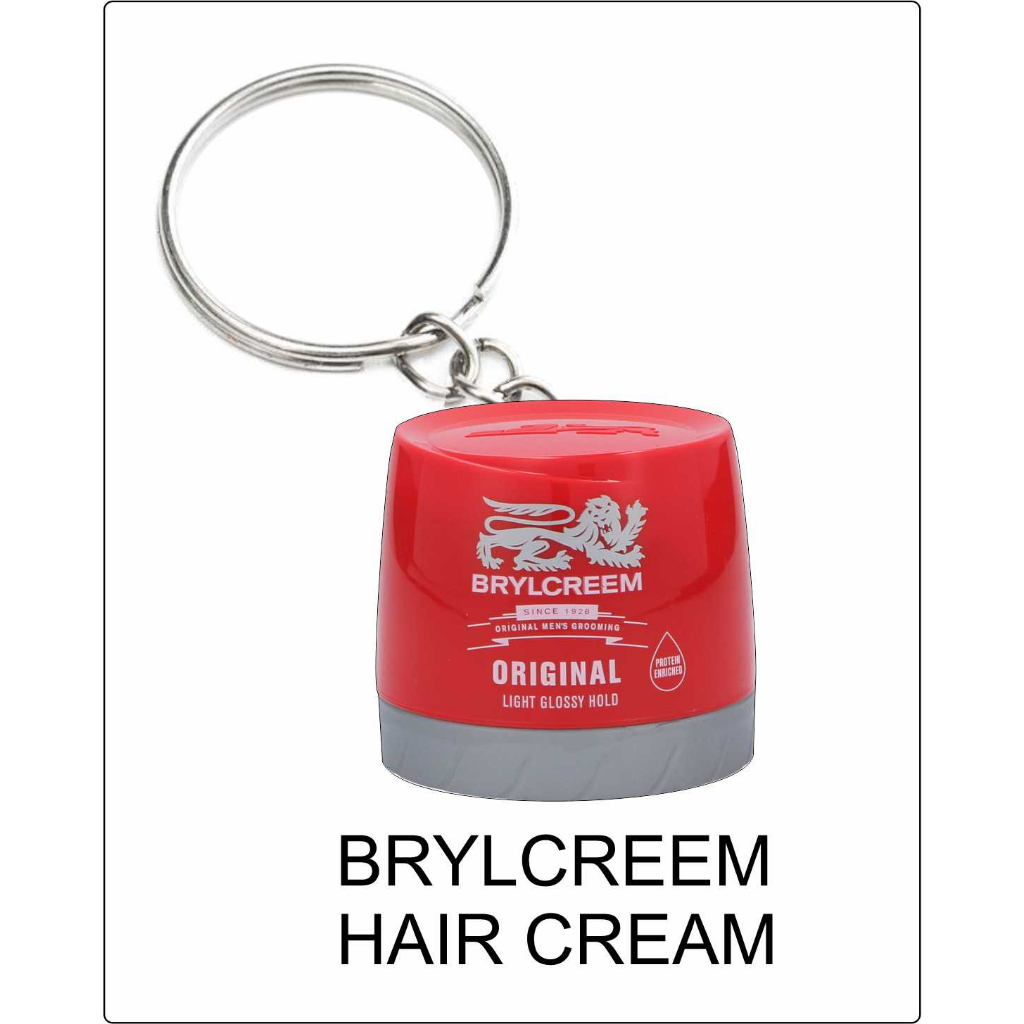 code10 brylcreem brylcream hair cream hair gel keychain | Shopee Malaysia