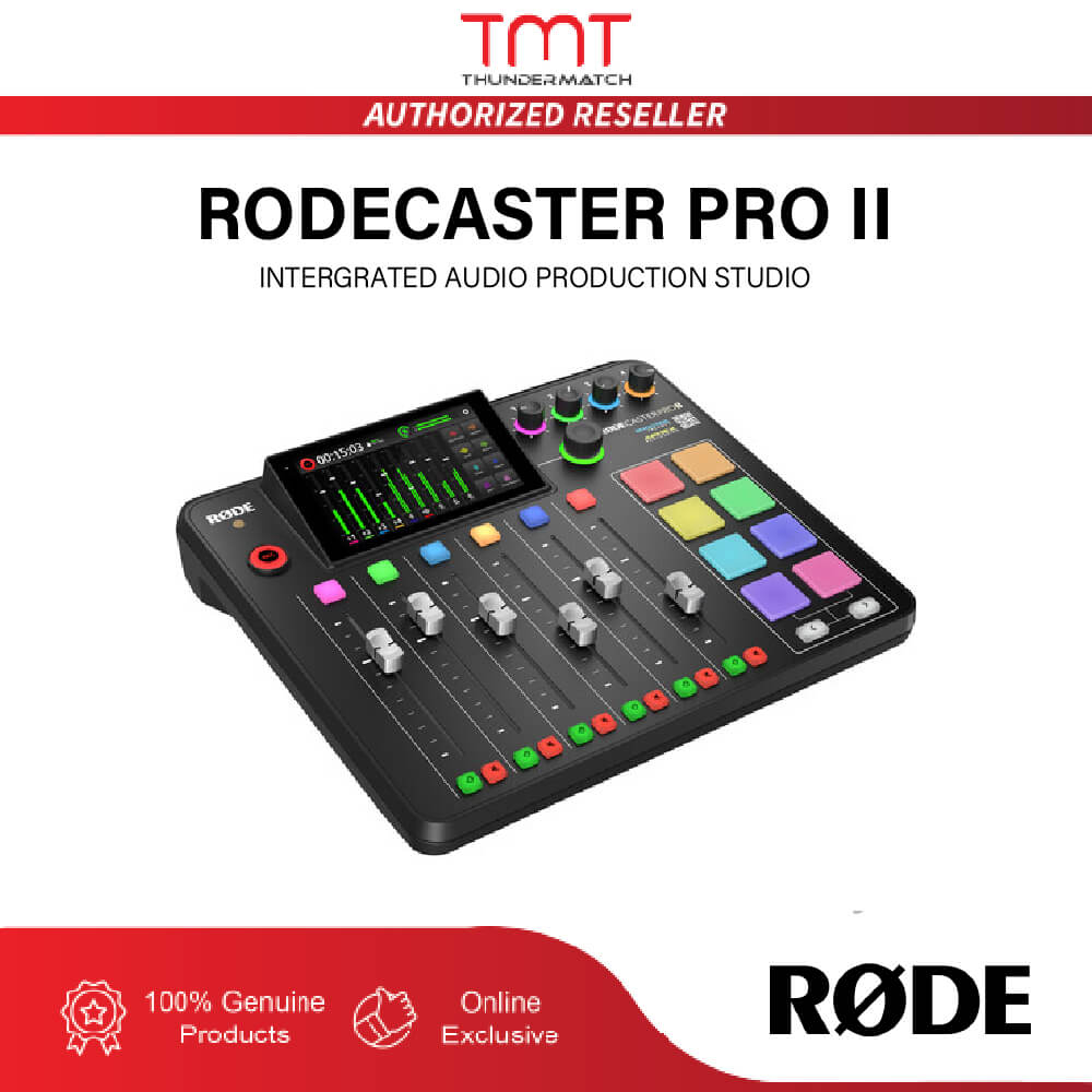 RodeCaster Pro II & Rode Caster Pro II Integrated Audio Production ...
