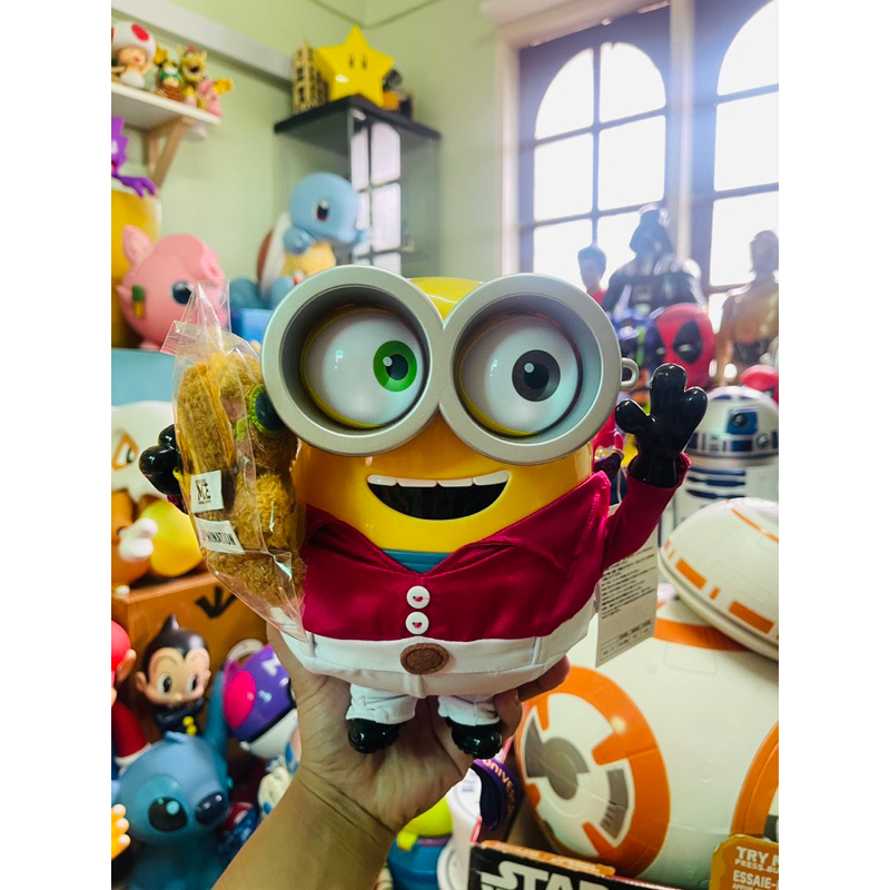 USJ Minions Fever Popcorn Bucket Bob Tim Universal Studios Japan ...