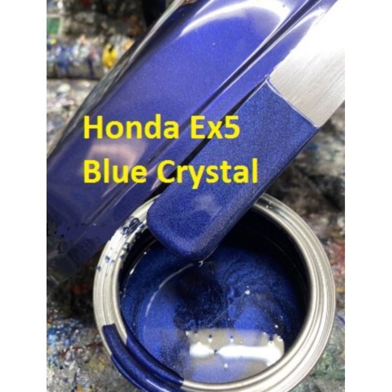 HONDA EX5 BLUE CRYSTAL** MOTORCYCLE PAINT/ CAT MOTOR, CAT BANCUH ...