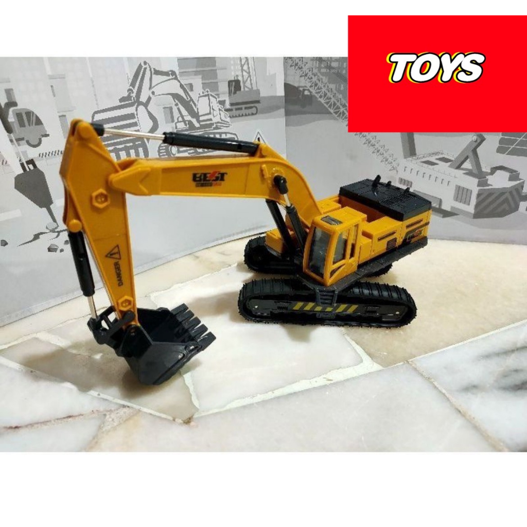 excavator tayar lipan jcb jengkaut mainan kapal korek bajak | Shopee ...