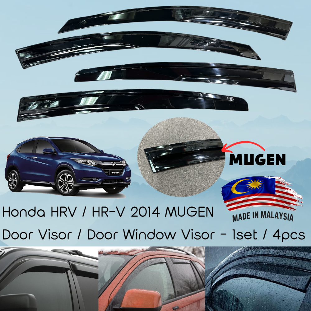 Honda HRV / HR-V 2014 - 2021 MUGEN Injection Door Visor / Door Window ...