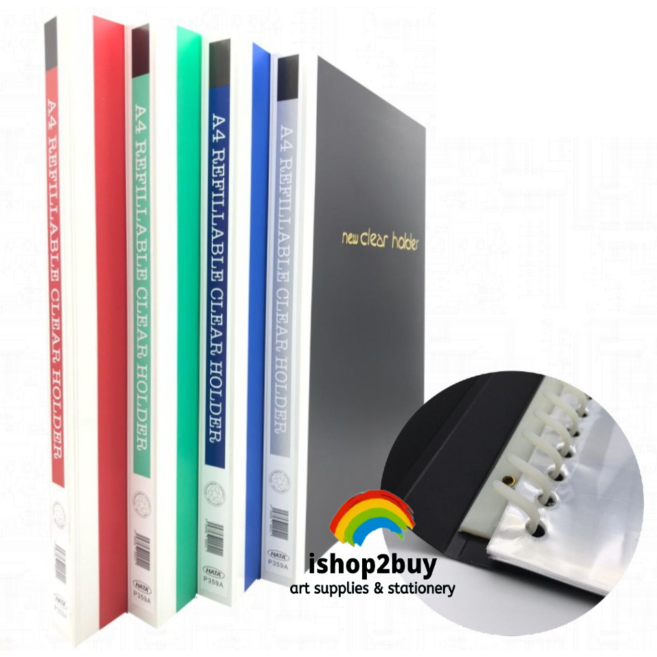 A4 File New Clear Holder Document File Folder Folio Fail Sijil Projek ...