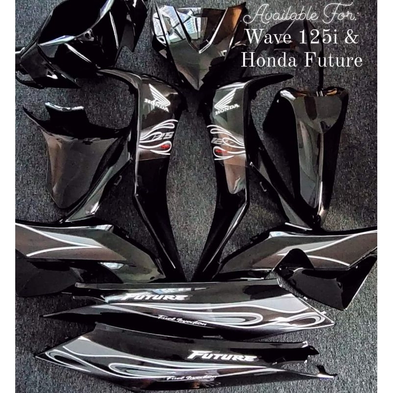COVERSET HLD HONDA WAVE 125I V1 & FUTURE CARB/Fi API EDITION (Siap ...