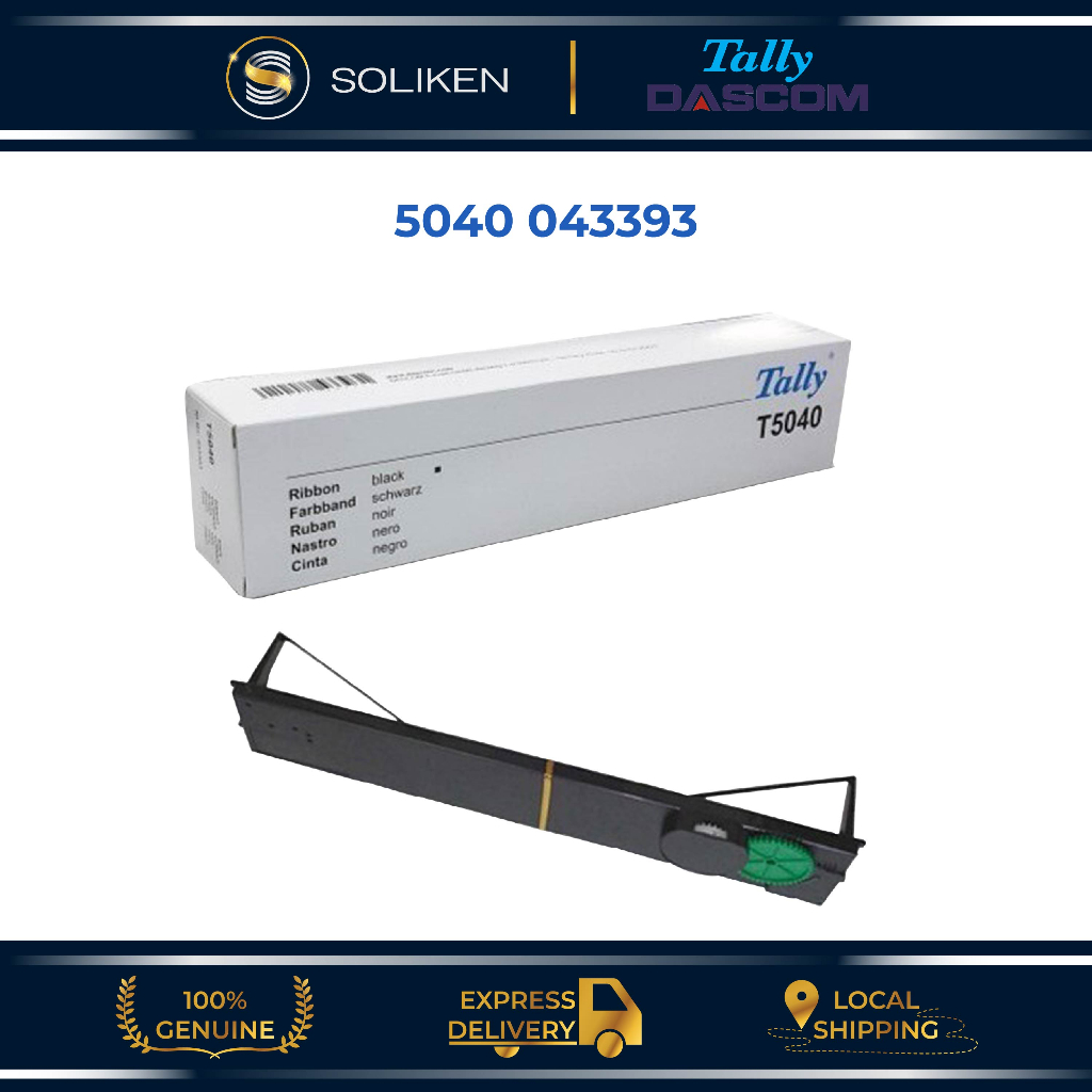 [ORIGINAL] Tally Dascom 5040 043393 Ribbon Tally 5040 Ribbon | Shopee Malaysia