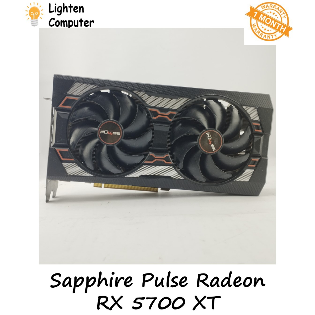 Sapphire Pulse Radeon RX 5700 XT 8G GDDR6 HDMI / Triple DP OC W / BP ...