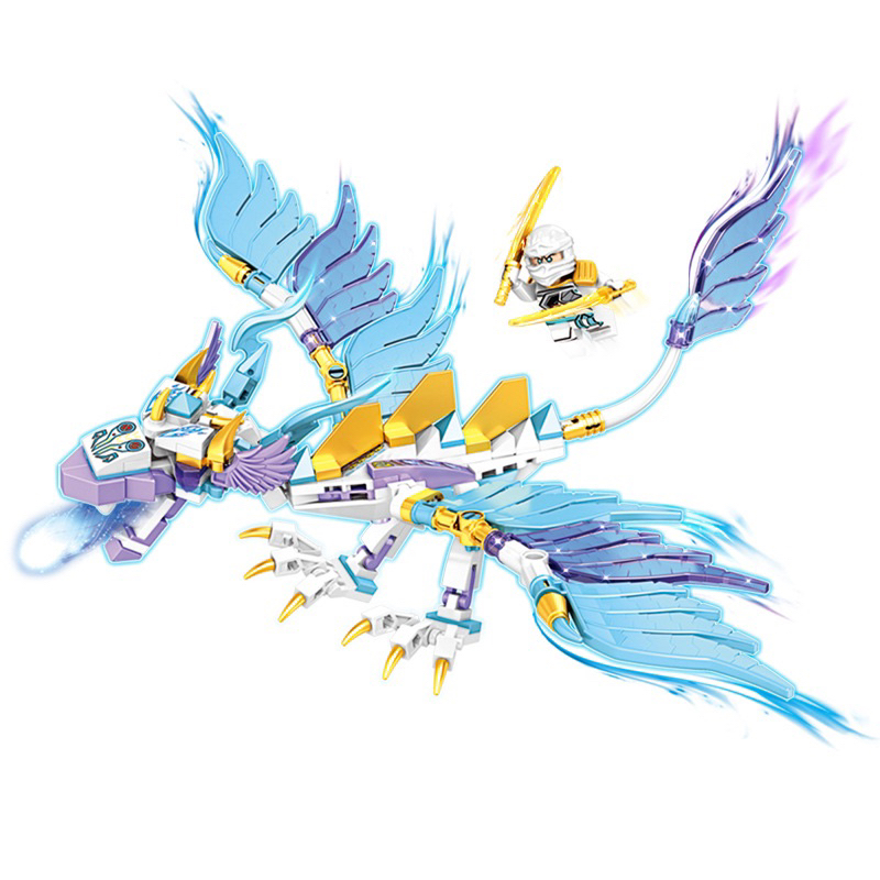 Dark Horse Phantom Four Winged Dragon Flame Four Winged Mecha 4 in 2 ...