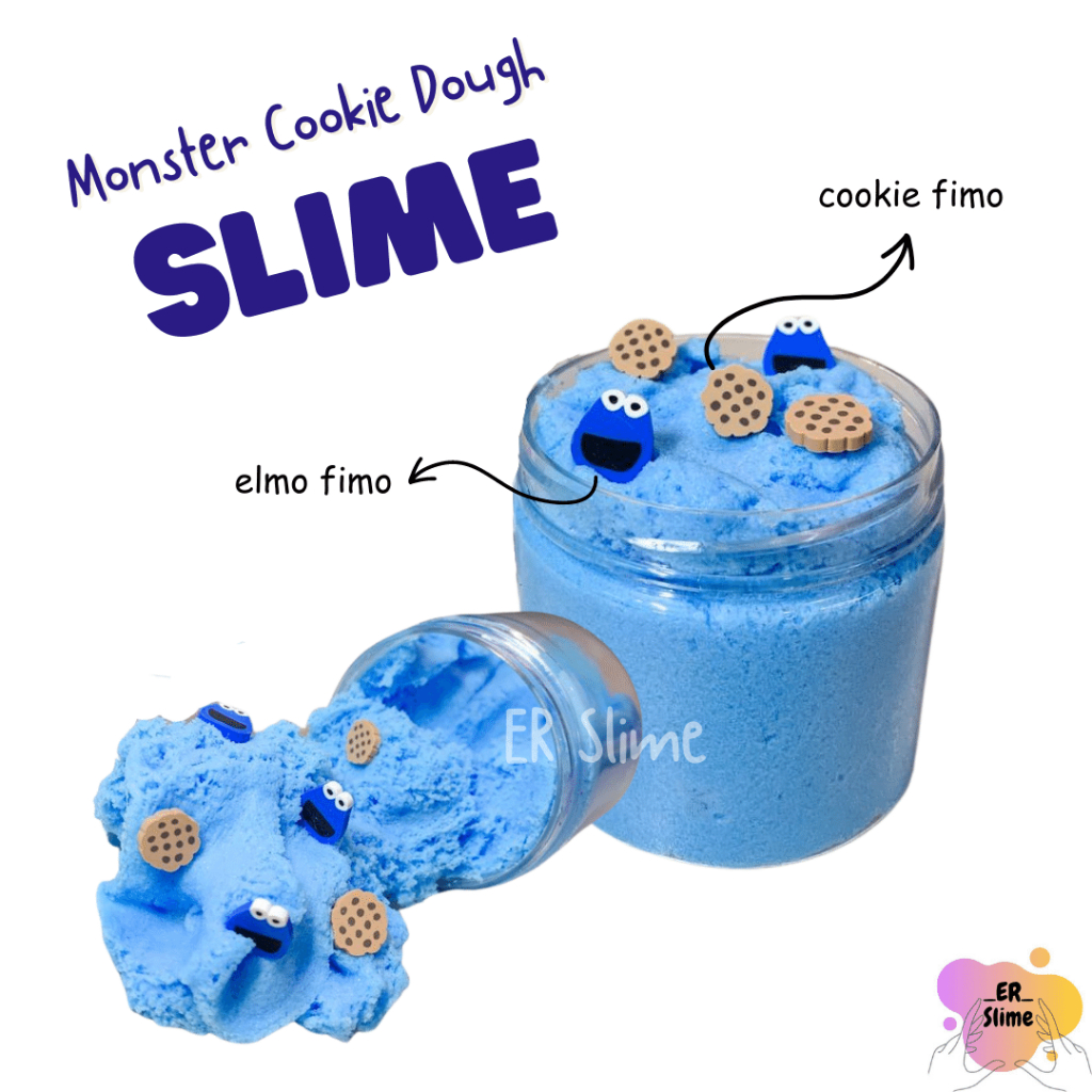 Monster Cookie Dough Slime (130ml) | Kids Toy Sensory Play | Party Idea ...