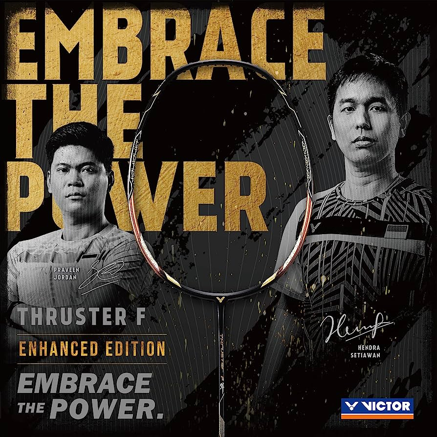 Victor Thruster K F (Enhanced) Free string & grip | Shopee Malaysia
