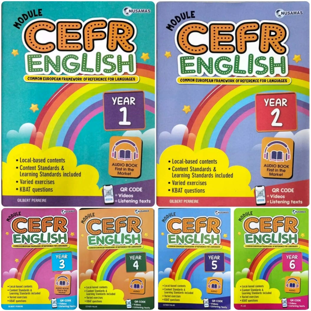 MODULE CEFR ENGLISH YEAR 1-6 [NUSAMAS] | Shopee Malaysia