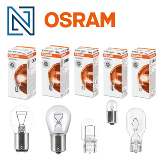 1Box Original OSRAM Car Lorry Brake Signal Reverse Bulb 1156 BA15S 1157 ...