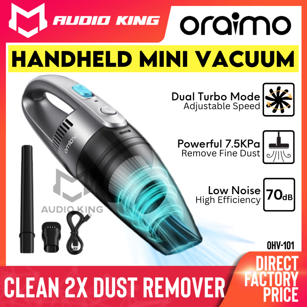 ORAIMO Hepa Filter Cordless Portable Vacuum Cleaner AK101 Penyedut ...