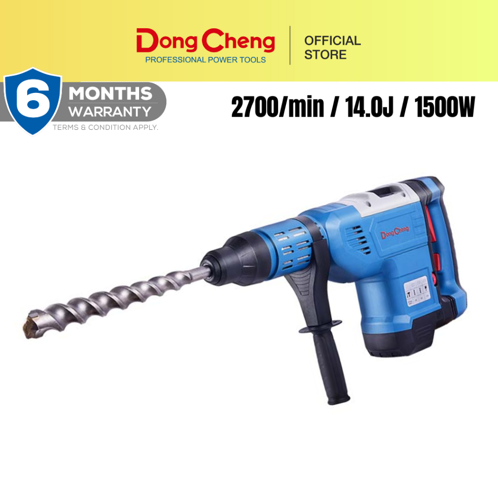 DongCheng DZC45 Electric Rotary Hammer [2700/min / 14.0J / 1500W ...