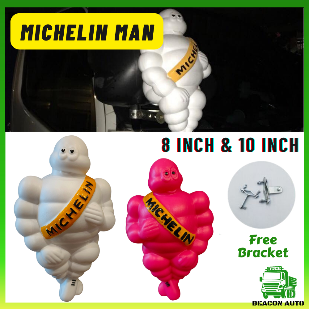 BEACON Patung Michelin Man Viral Lori Standing Posture LED Accessories ...