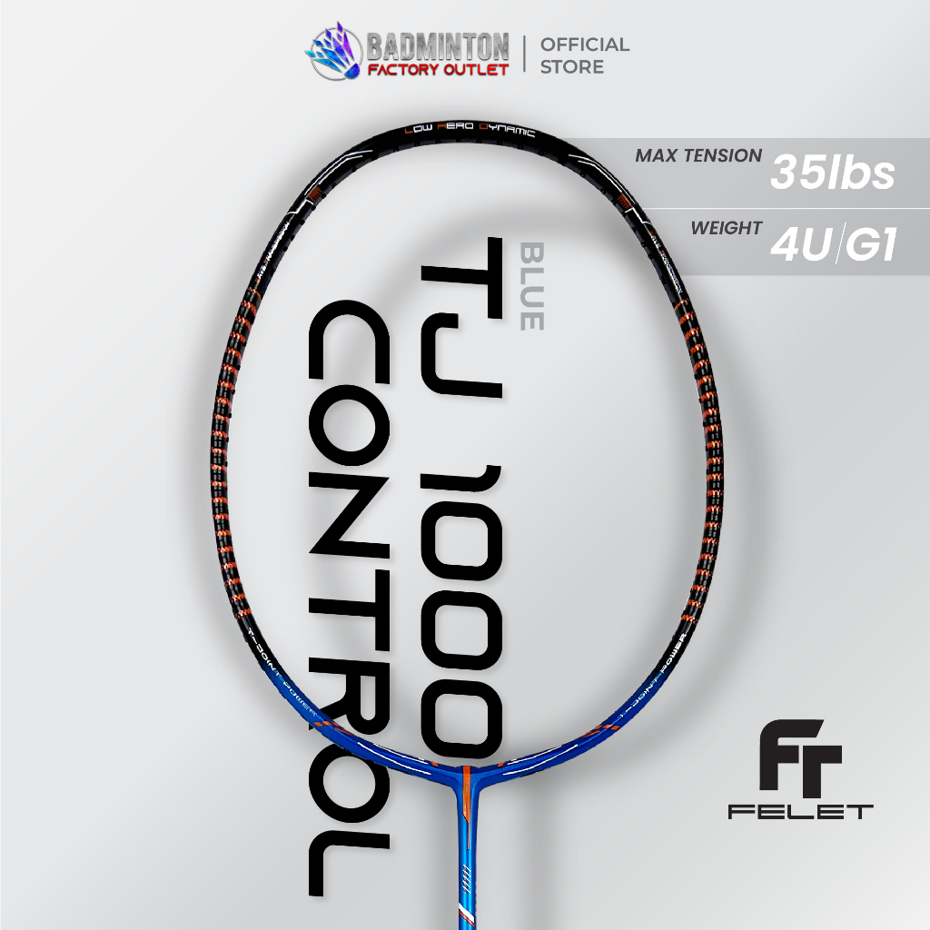 FELET TJ 1000 Power / Control / Speed / Woven TJ 1000 Badminton Racket ...