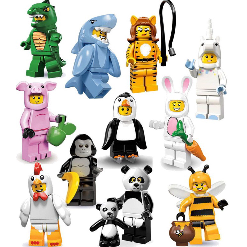 Lego Minifigure Animal Suit Character | Shopee Malaysia