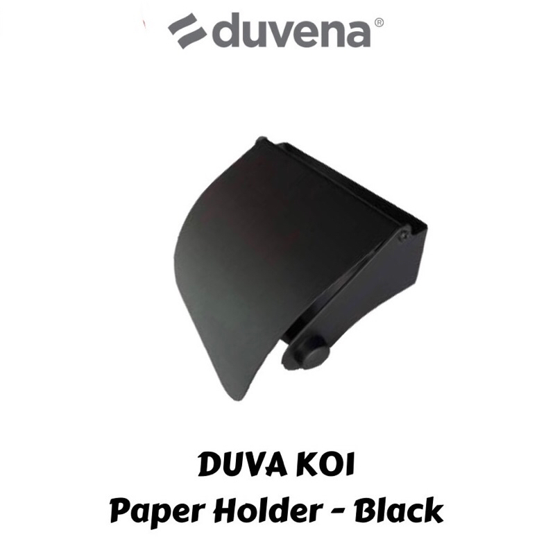 DUVENA SUS304 Stainless Steel Paper /Tissue Holder (Black) | Shopee ...