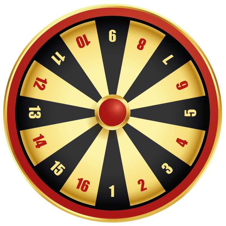 Fortune Wheel/ Lucky Draw Stand/ Gift Spin & Win/ Roda Impian with ...