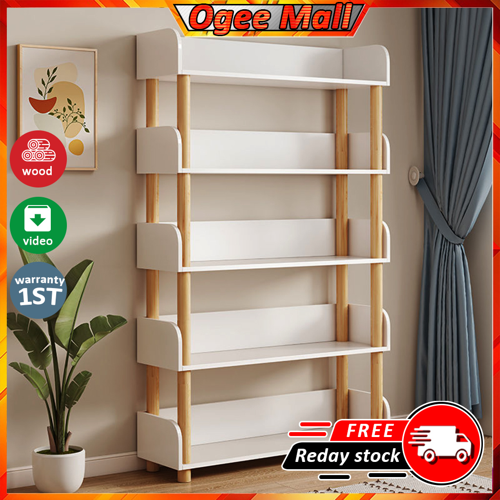 4/5/6 Tier Multipurpose Shelf Shelves Storage Rack Rak Besi Living Room ...