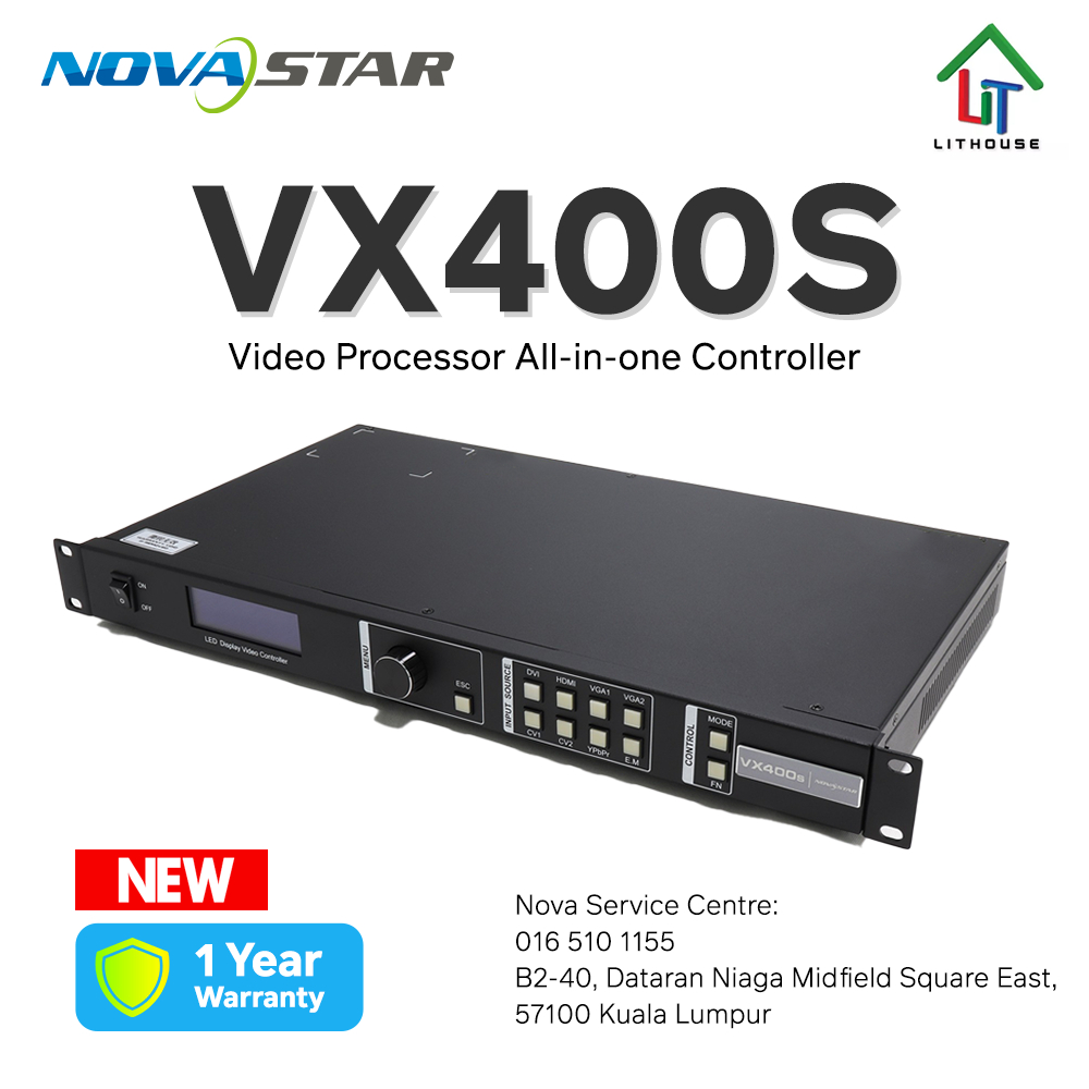 Novastar VX400s LED Display Controller and Video Processing Two-in-One ...
