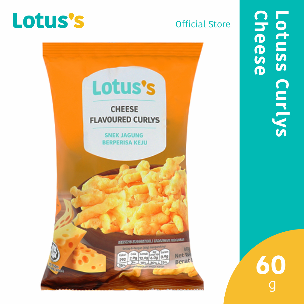 Lotuss Curlys 60G Cheese | Shopee Malaysia