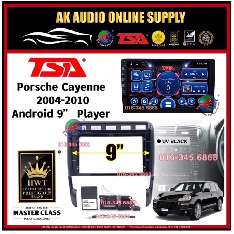 [ MTK 2+32GB ] TSA Porsche Cayenne 2003 - 2010 ( With Canbus ) Android ...