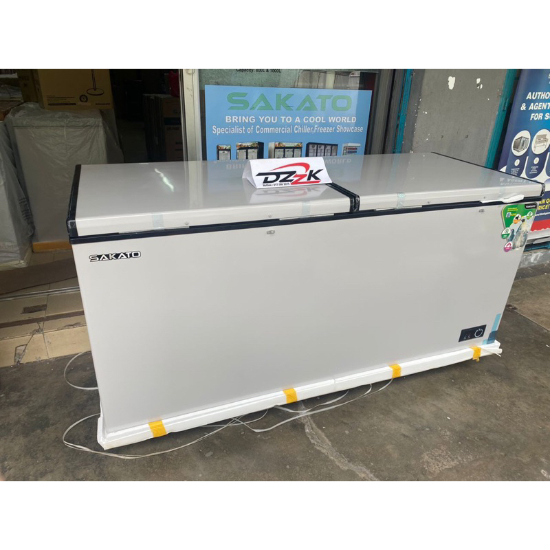 (NEW)SAKATO Double Door Freezer 660L SF-660DC | Shopee Malaysia