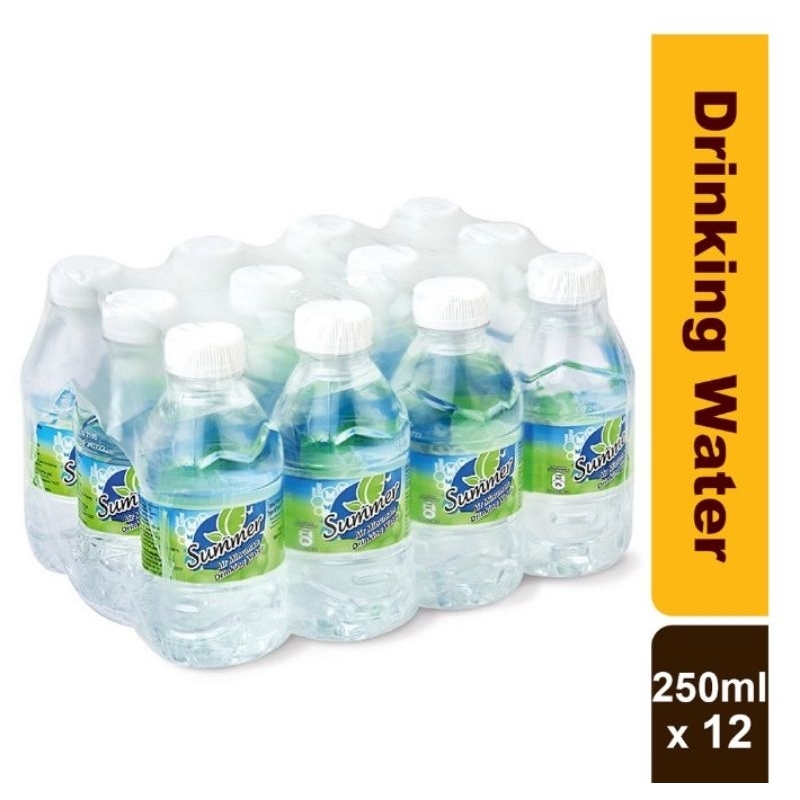 12 PCS SUMMER 250ML DRINKING WATER | Shopee Malaysia
