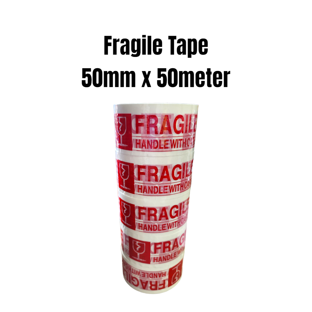 Fragile OPP Tape 50mm x 50meter | Shopee Malaysia