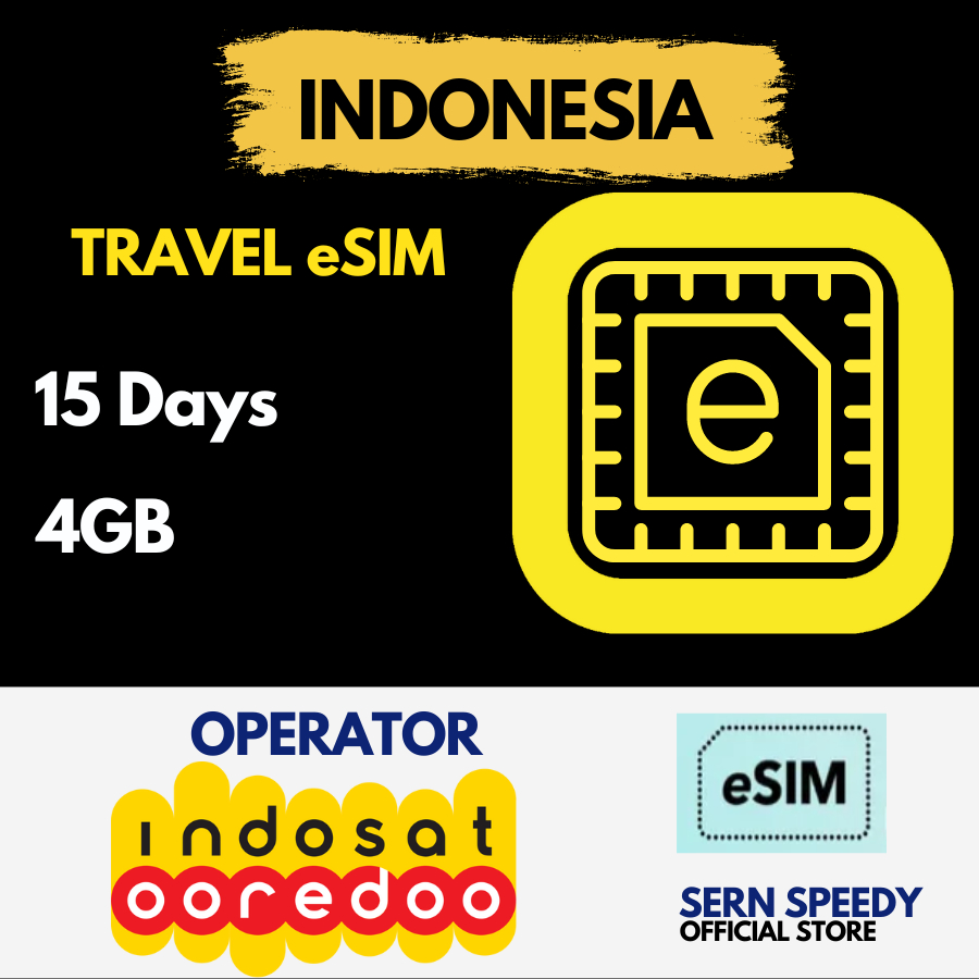 Travel eSIM Indonesia – XL (Excelcom) / Indosat 3-10 Days Data Plan | 印尼 eSIM | Easy Activation ...