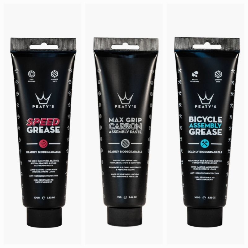 Peaty's Bicycle Assembly Grease Speed Grease Max Grip Carbon Assembly ...