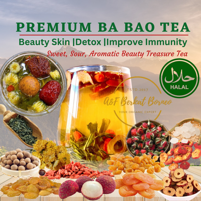 Ba Bao Tea Premium With Flower Flavour | Shopee Malaysia