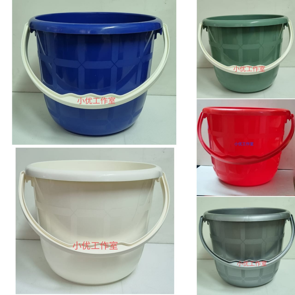 Pony Homewares Pony Water Bucket 12Liters// Baldi // 桶 | Shopee Malaysia