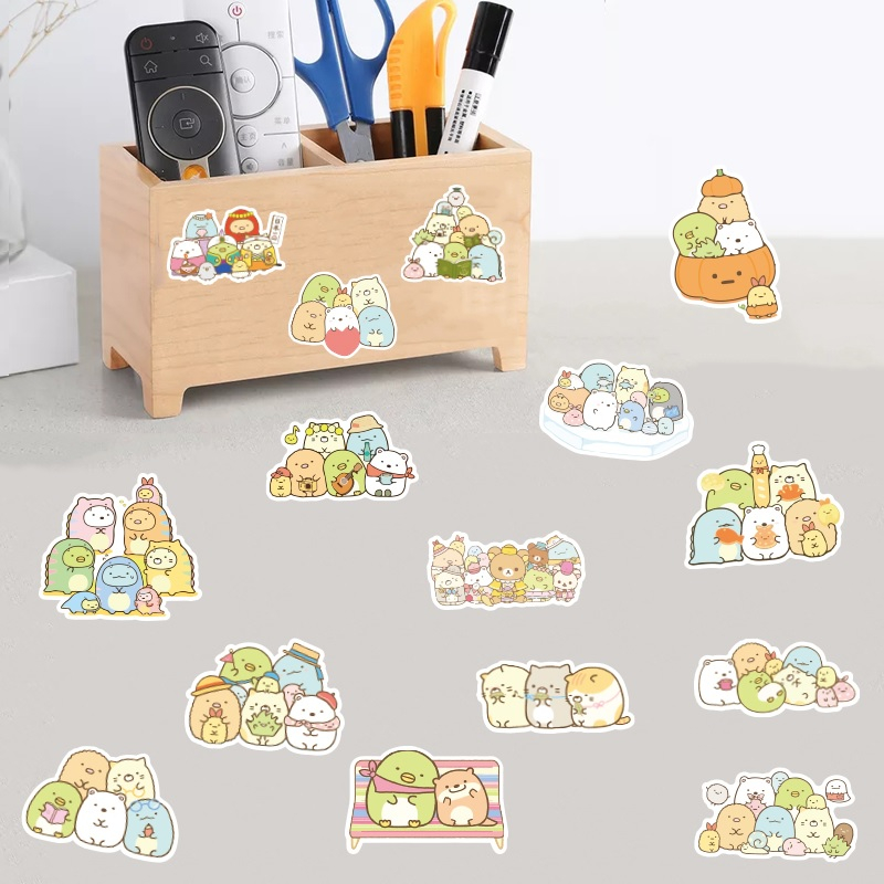 100PCS CUTE STICKERS SUMIKO GURAISHI INDIVIDUAL STICKERS PERFECT FOR ...