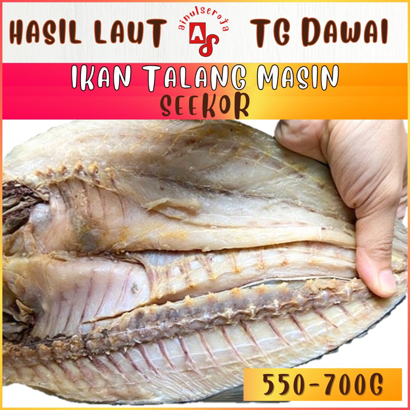 Ikan Talang Masin Tanjung Dawai Seekor 550-700g | Shopee Malaysia