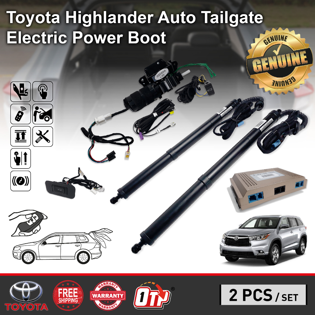 OTP Toyota Highlander Plug&Play Electric Auto Tailgate Power Boot Soft ...