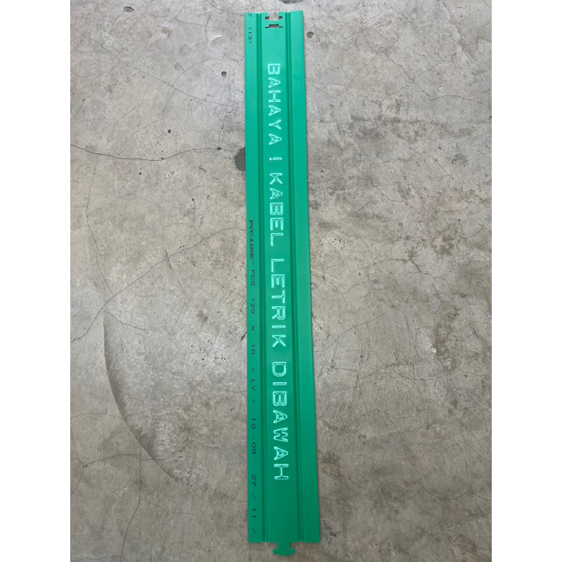 HIGH IMPACT UPVC CABLE SLAB 4”(BAHAYA KABEL LETRIK DIBAWAH)WIRE CABLE ...
