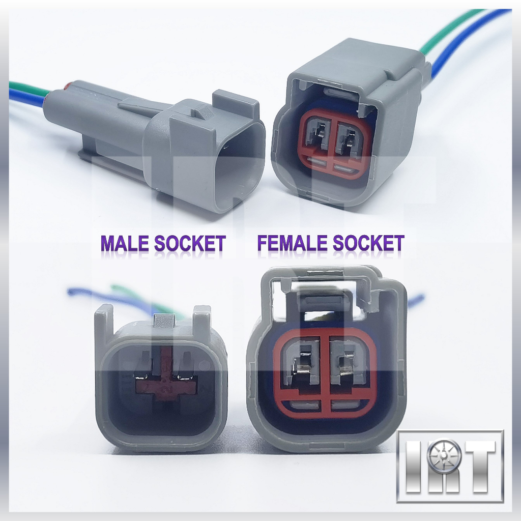 2 Pin Hood Sensor Side Marker Socket Ford Ranger Fiesta Mustang Fusion ...