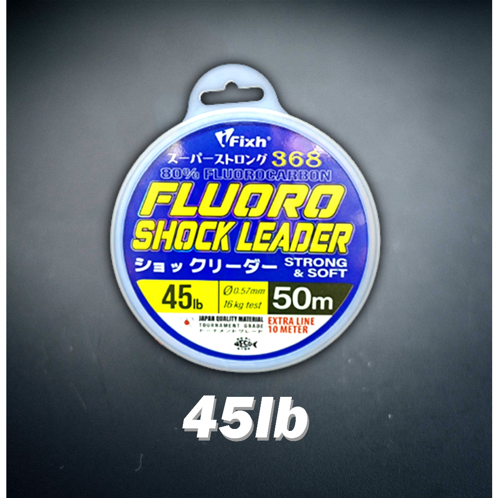 (READY STOK) I-FIXH 368 80%FLUOROCARBON SHOCK LEADER SOFT & STRONG | Shopee Malaysia
