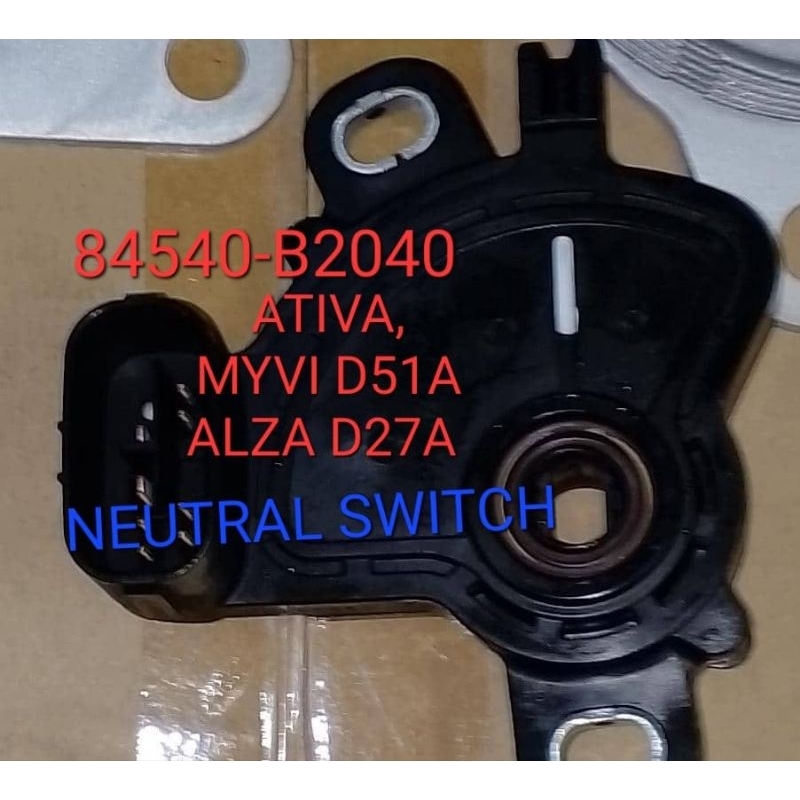 PERODUA ORIGINAL CVT GEAR BOX NEUTRAL SWITCH 84540-B2040 | Shopee Malaysia