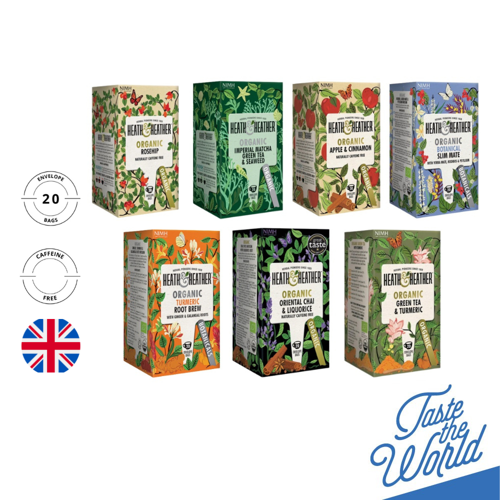 Heath & Heather Organic Tea (20 Bags) [2] | Shopee Malaysia